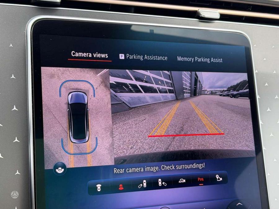 Pelēks Mercedes-Benz EQE 2023 Viļņa, ar dzinēja tilpumu 0.00 L un nobraukumu 44 tūkst. km par 49999 €, foto 18 vietnē AUTOMOTO.COM.LV