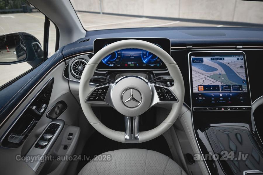Grey Mercedes-Benz EQE 2023 in Tallinn, with an engine capacity of 0.00 L and mileage of 157 thousand km for 36990 €, photo 11 on AUTOMOTO.COM.LV