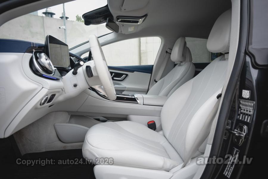 Grey Mercedes-Benz EQE 2023 in Tallinn, with an engine capacity of 0.00 L and mileage of 157 thousand km for 36990 €, photo 14 on AUTOMOTO.COM.LV