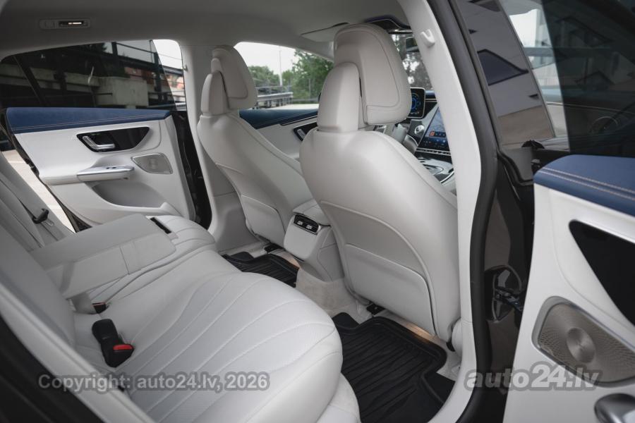 Grey Mercedes-Benz EQE 2023 in Tallinn, with an engine capacity of 0.00 L and mileage of 157 thousand km for 36990 €, photo 20 on AUTOMOTO.COM.LV