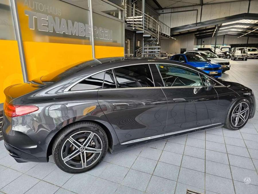 Grey Mercedes-Benz EQE 2024 in Vilnius, with an engine capacity of 0.00 L and mileage of 15 thousand km for 52320 €, photo 3 on AUTOMOTO.COM.LV