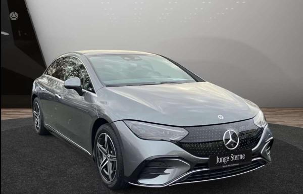 Pelēks Mercedes-Benz EQE 2025 Kauņa, ar dzinēja tilpumu 0.00 L un nobraukumu 9 tūkst. km par 49999 €, foto 1 vietnē AUTOMOTO.COM.LV