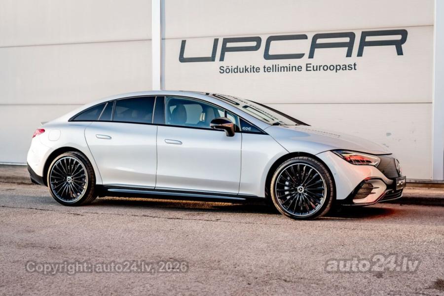 Pelēks Mercedes-Benz EQE 2025 Pērnava, ar dzinēja tilpumu 0.00 L un nobraukumu 8 tūkst. km par 68900 €, foto 2 vietnē AUTOMOTO.COM.LV
