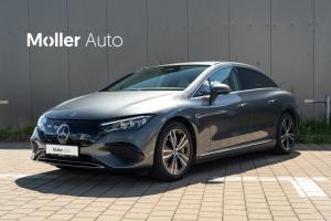 Grey Mercedes-Benz EQE 2023 in Vilnius, with an engine capacity of 0.00 L and mileage of 19 thousand km for 46900 €, photo  on AUTOMOTO.COM.LV