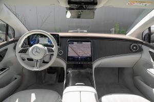 Grey Mercedes-Benz EQE 2023 in Vilnius, with an engine capacity of 0.00 L and mileage of 19 thousand km for 46900 €, photo 13 on AUTOMOTO.COM.LV