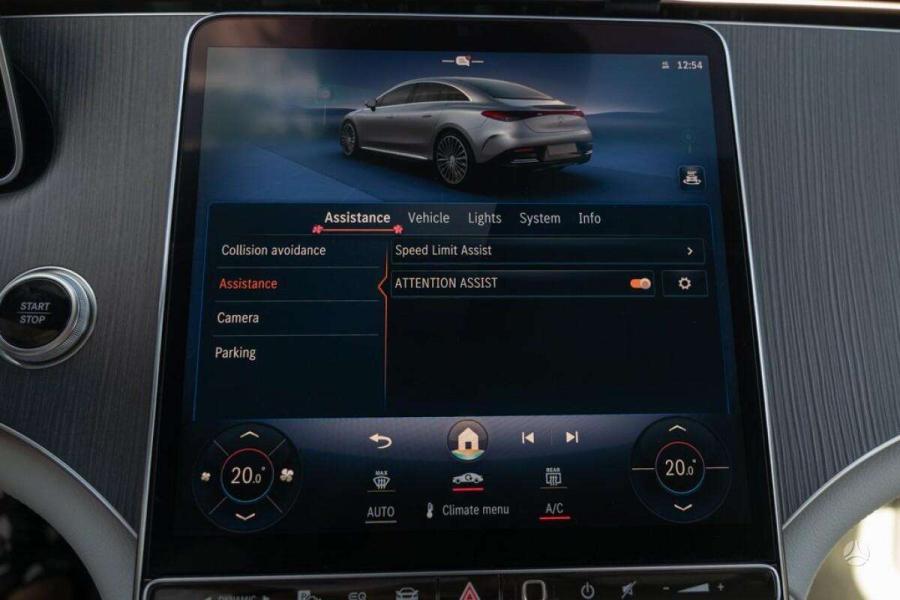 Pelēks Mercedes-Benz EQE 2023 Viļņa, ar dzinēja tilpumu 0.00 L un nobraukumu 19 tūkst. km par 46900 €, foto 22 vietnē AUTOMOTO.COM.LV