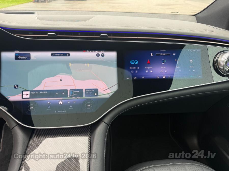 Pelēks Mercedes-Benz EQE 2024 Valga, ar dzinēja tilpumu 0.00 L un nobraukumu 17 tūkst. km par 81700 €, foto 21 vietnē AUTOMOTO.COM.LV