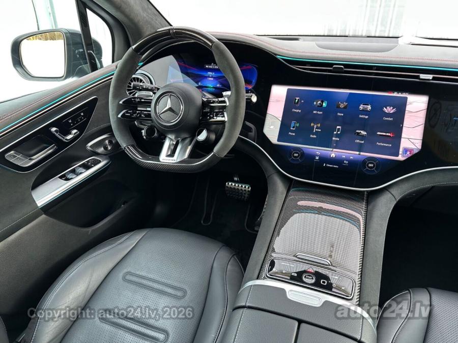 Melns Mercedes-Benz EQE SUV 2024 Tallina, ar dzinēja tilpumu 0.00 L un nobraukumu 14 tūkst. km par 89800 €, foto 4 vietnē AUTOMOTO.COM.LV