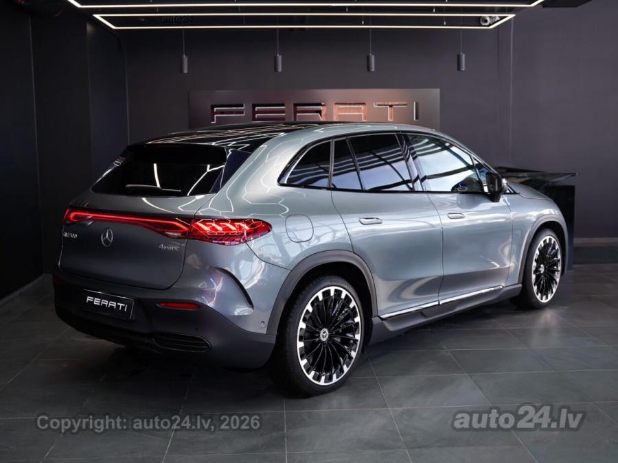 Pelēks Mercedes-Benz EQE SUV 2023 Tallina, ar dzinēja tilpumu 0.00 L un nobraukumu 12 tūkst. km par 74900 €, foto 3 vietnē AUTOMOTO.COM.LV