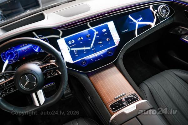 Grey Mercedes-Benz EQE SUV 2023 in Tallinn, with an engine capacity of 0.00 L and mileage of 12 thousand km for 74900 €, photo 11 on AUTOMOTO.COM.LV