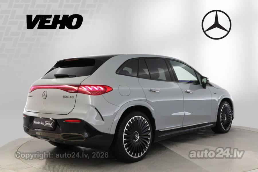 Pelēks Mercedes-Benz EQE SUV 2024 Tallina, ar dzinēja tilpumu 0.00 L un nobraukumu 30 tūkst. km par 87900 €, foto 4 vietnē AUTOMOTO.COM.LV