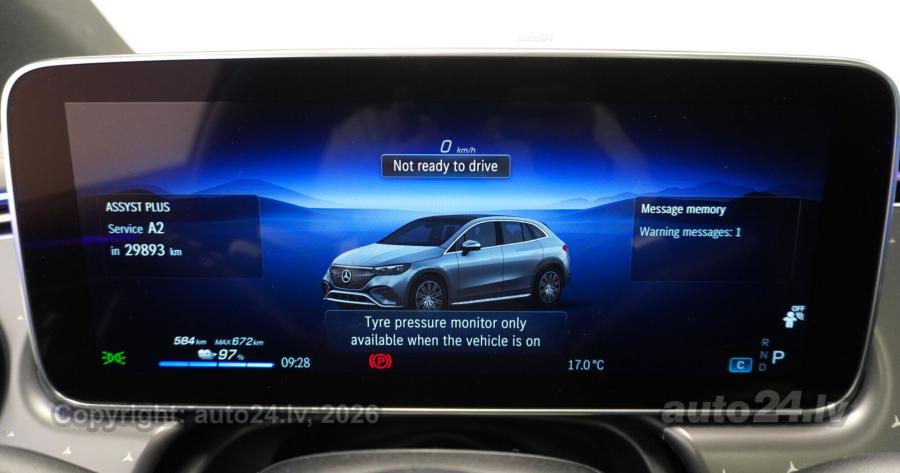 Balts Mercedes-Benz EQE SUV 2024 Tartu, ar dzinēja tilpumu 0.00 L un nobraukumu 49 tūkst. km par 61900 €, foto 16 vietnē AUTOMOTO.COM.LV