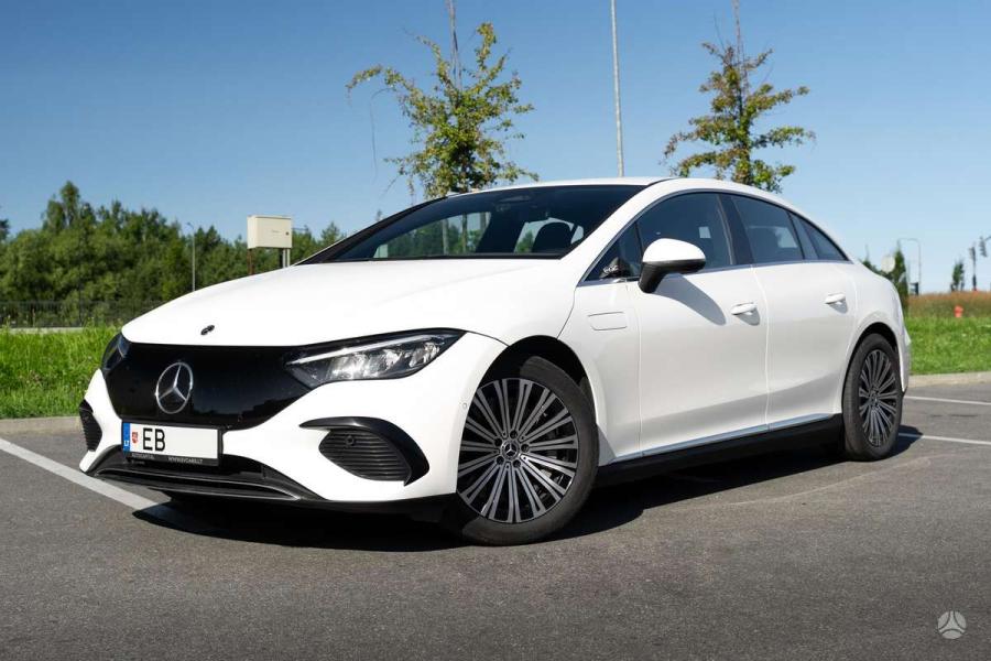 Balts Mercedes-Benz EQE 2022 Viļņa, ar dzinēja tilpumu 0.00 L un nobraukumu 99 tūkst. km par 34990 €, foto 1 vietnē AUTOMOTO.COM.LV
