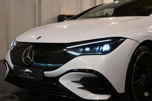 White Mercedes-Benz EQE 2025 in Vilnius, with an engine capacity of 0.00 L and mileage of 19 thousand km for 53200 €, photo 3 on AUTOMOTO.COM.LV