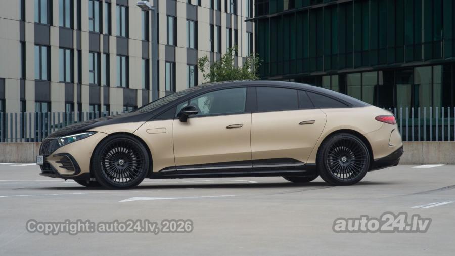 Smilšu krāsa Mercedes-Benz EQS 2024 Tallina, ar dzinēja tilpumu 0.00 L un nobraukumu 15 tūkst. km par 106000 €, foto 3 vietnē AUTOMOTO.COM.LV