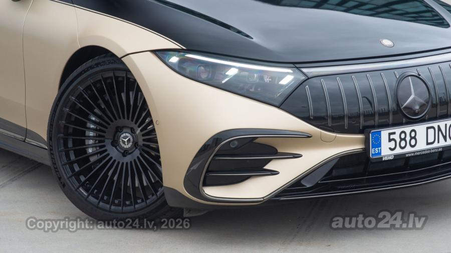 Smilšu krāsa Mercedes-Benz EQS 2024 Tallina, ar dzinēja tilpumu 0.00 L un nobraukumu 15 tūkst. km par 106000 €, foto 6 vietnē AUTOMOTO.COM.LV