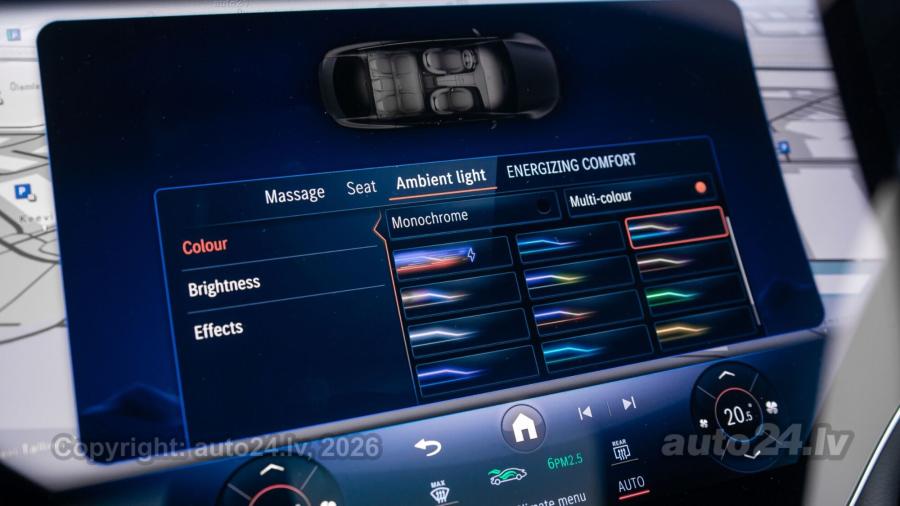 Smilšu krāsa Mercedes-Benz EQS 2024 Tallina, ar dzinēja tilpumu 0.00 L un nobraukumu 15 tūkst. km par 106000 €, foto 19 vietnē AUTOMOTO.COM.LV