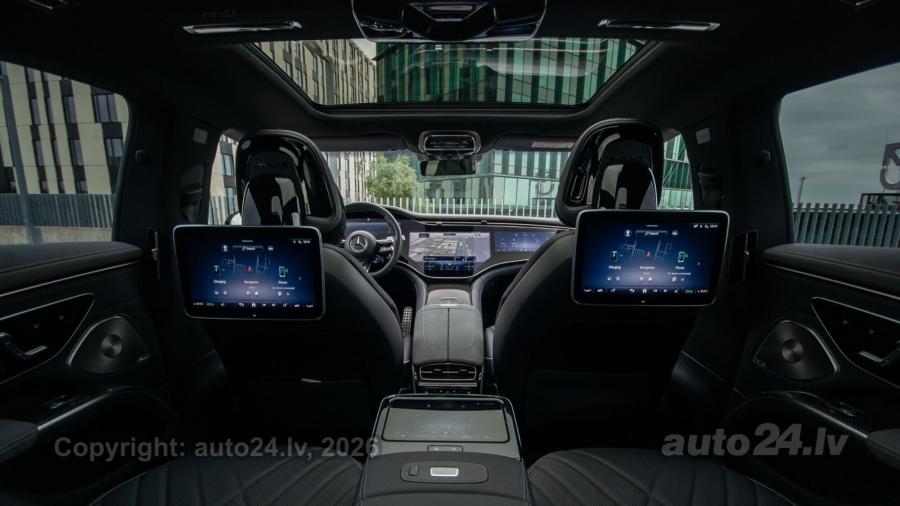 Smilšu krāsa Mercedes-Benz EQS 2024 Tallina, ar dzinēja tilpumu 0.00 L un nobraukumu 15 tūkst. km par 106000 €, foto 23 vietnē AUTOMOTO.COM.LV