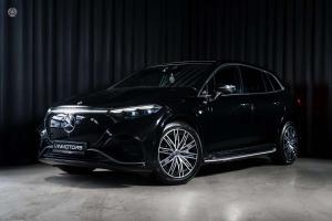 Black Mercedes-Benz EQS 2023 in Vilnius, with an engine capacity of 0.00 L and mileage of 50 thousand km for 68500 €, photo  on AUTOMOTO.COM.LV