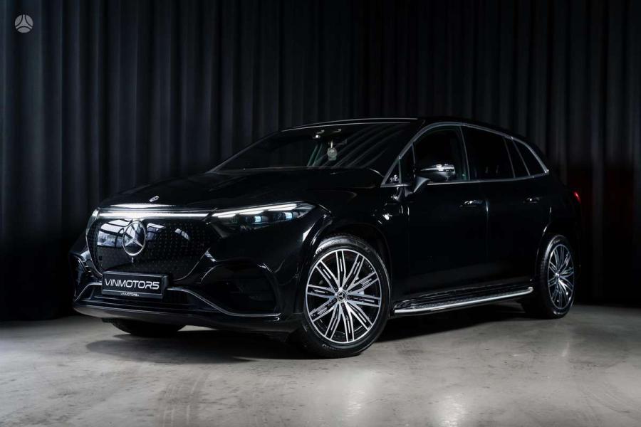Black Mercedes-Benz EQS 2023 in Vilnius, with an engine capacity of 0.00 L and mileage of 50 thousand km for 68500 €, photo 1 on AUTOMOTO.COM.LV