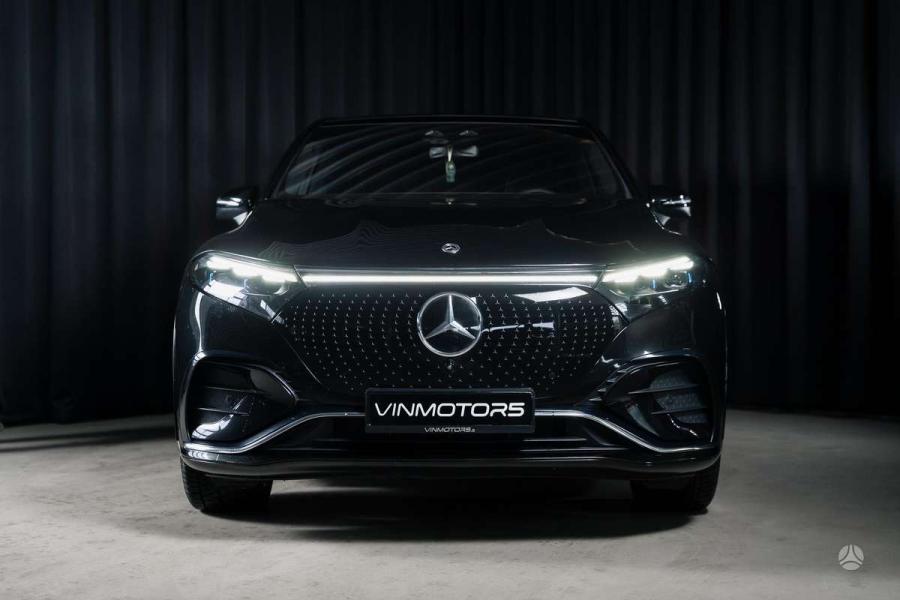 Black Mercedes-Benz EQS 2023 in Vilnius, with an engine capacity of 0.00 L and mileage of 50 thousand km for 68500 €, photo 3 on AUTOMOTO.COM.LV
