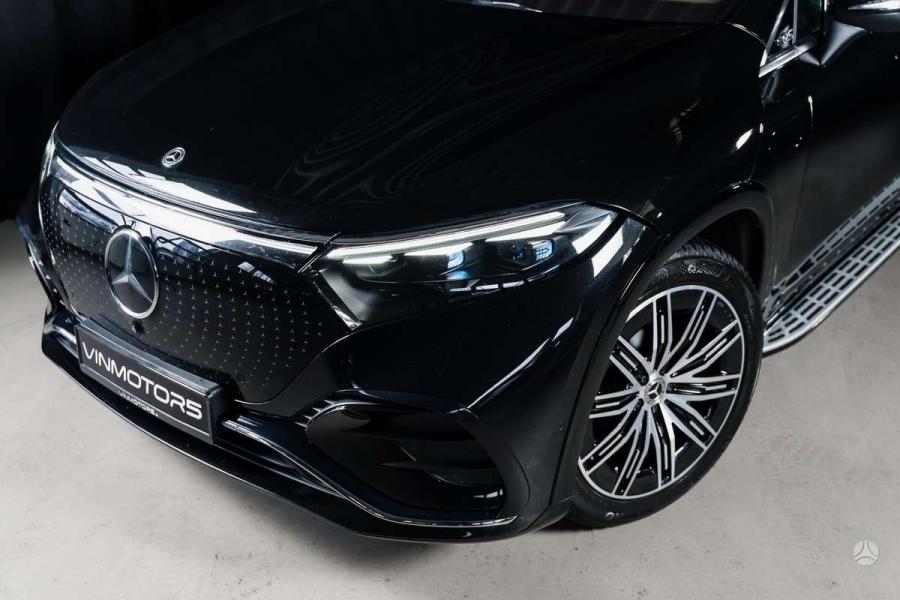 Black Mercedes-Benz EQS 2023 in Vilnius, with an engine capacity of 0.00 L and mileage of 50 thousand km for 68500 €, photo 8 on AUTOMOTO.COM.LV