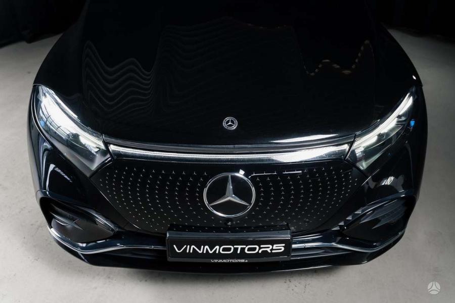 Black Mercedes-Benz EQS 2023 in Vilnius, with an engine capacity of 0.00 L and mileage of 50 thousand km for 68500 €, photo 15 on AUTOMOTO.COM.LV