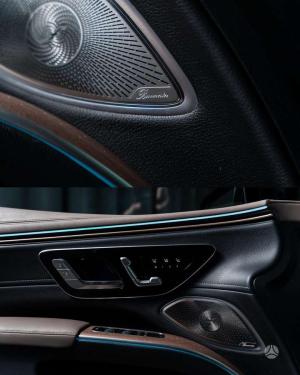 Black Mercedes-Benz EQS 2023 in Vilnius, with an engine capacity of 0.00 L and mileage of 50 thousand km for 68500 €, photo 18 on AUTOMOTO.COM.LV