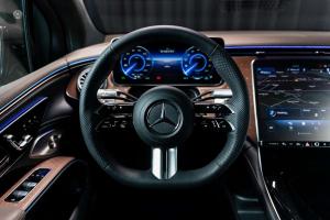 Black Mercedes-Benz EQS 2023 in Vilnius, with an engine capacity of 0.00 L and mileage of 50 thousand km for 68500 €, photo 22 on AUTOMOTO.COM.LV
