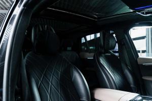 Black Mercedes-Benz EQS 2023 in Vilnius, with an engine capacity of 0.00 L and mileage of 50 thousand km for 68500 €, photo 28 on AUTOMOTO.COM.LV