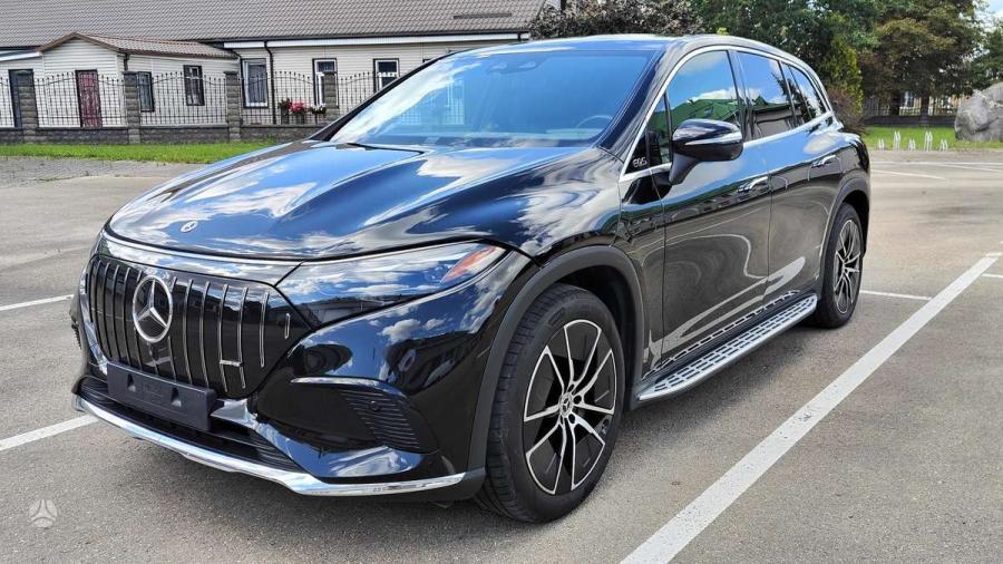 Melns Mercedes-Benz EQS 2023 Šauļi, ar dzinēja tilpumu 0.00 L un nobraukumu 59 tūkst. km par 55660 €, foto 1 vietnē AUTOMOTO.COM.LV