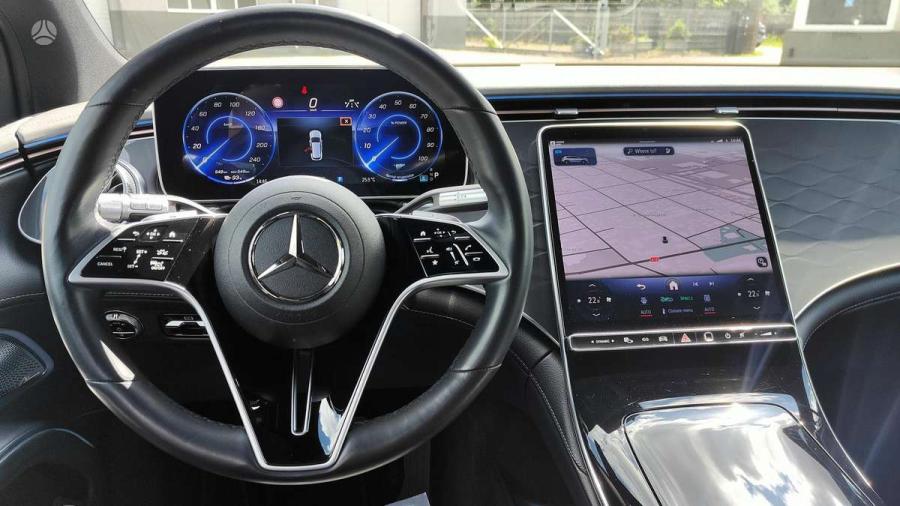 Melns Mercedes-Benz EQS 2023 Šauļi, ar dzinēja tilpumu 0.00 L un nobraukumu 59 tūkst. km par 55660 €, foto 11 vietnē AUTOMOTO.COM.LV