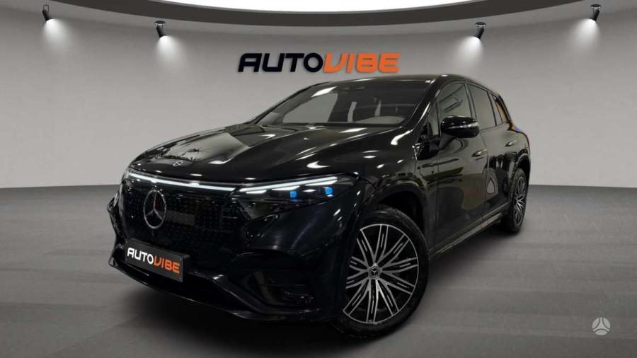 Black Mercedes-Benz EQS 2024 in Vilnius, with an engine capacity of 0.00 L and mileage of 35 thousand km for 84989 €, photo 1 on AUTOMOTO.COM.LV