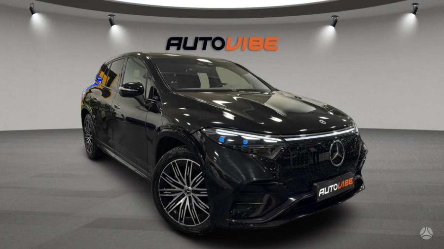Black Mercedes-Benz EQS 2024 in Vilnius, with an engine capacity of 0.00 L and mileage of 35 thousand km for 84989 €, photo 4 on AUTOMOTO.COM.LV