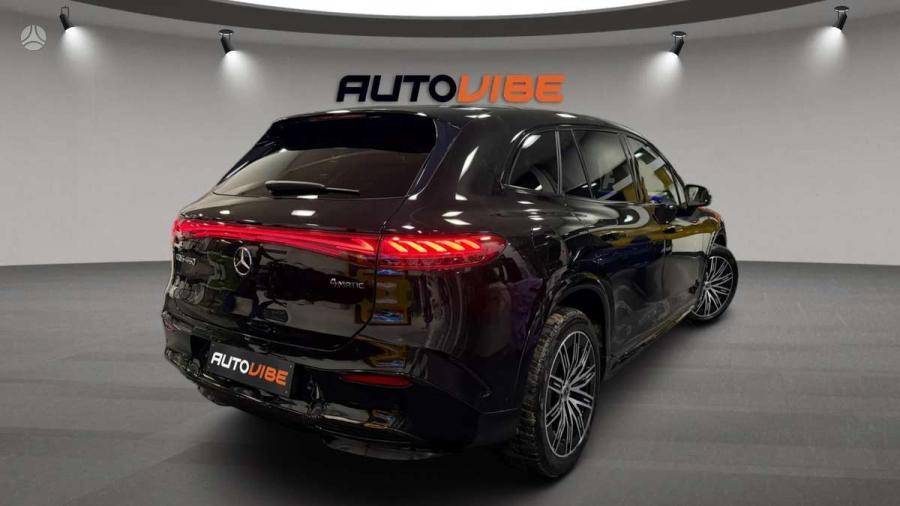 Black Mercedes-Benz EQS 2024 in Vilnius, with an engine capacity of 0.00 L and mileage of 35 thousand km for 84989 €, photo 7 on AUTOMOTO.COM.LV