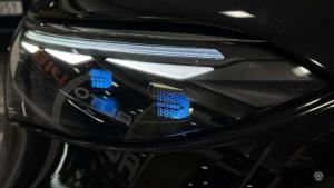 Black Mercedes-Benz EQS 2024 in Vilnius, with an engine capacity of 0.00 L and mileage of 35 thousand km for 84989 €, photo 13 on AUTOMOTO.COM.LV
