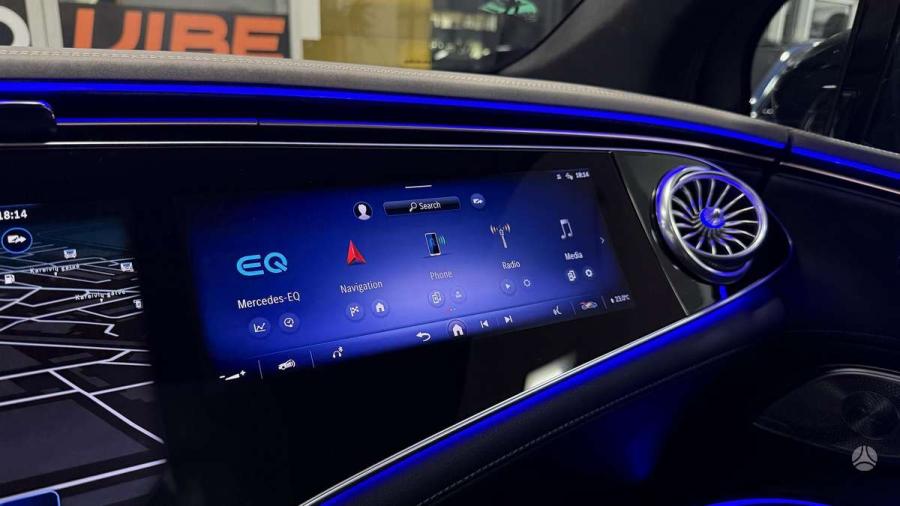 Melns Mercedes-Benz EQS 2024 Viļņa, ar dzinēja tilpumu 0.00 L un nobraukumu 38 tūkst. km par 84989 €, foto 10 vietnē AUTOMOTO.COM.LV