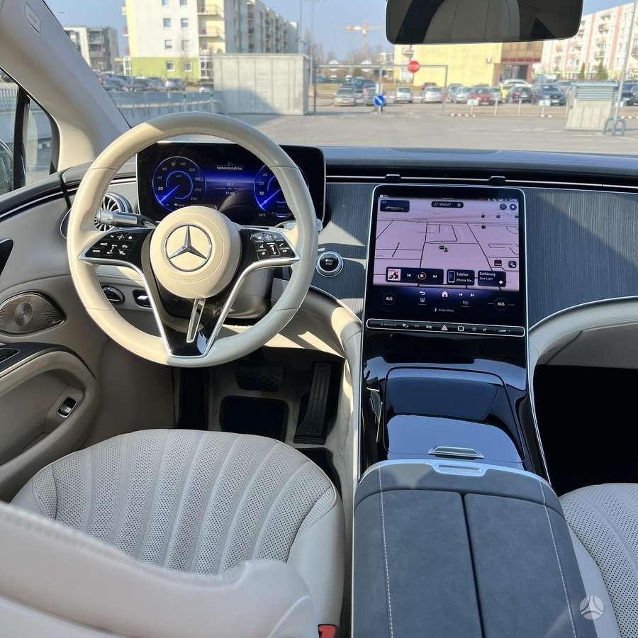 Black Mercedes-Benz EQS 2022 in Vilnius, with an engine capacity of 0.00 L and mileage of 103 thousand km for 45990 €, photo 10 on AUTOMOTO.COM.LV