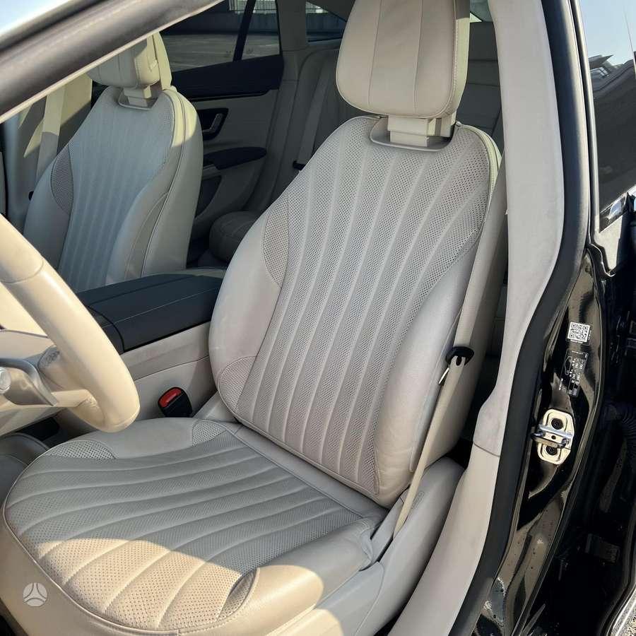 Black Mercedes-Benz EQS 2022 in Vilnius, with an engine capacity of 0.00 L and mileage of 103 thousand km for 45990 €, photo 12 on AUTOMOTO.COM.LV