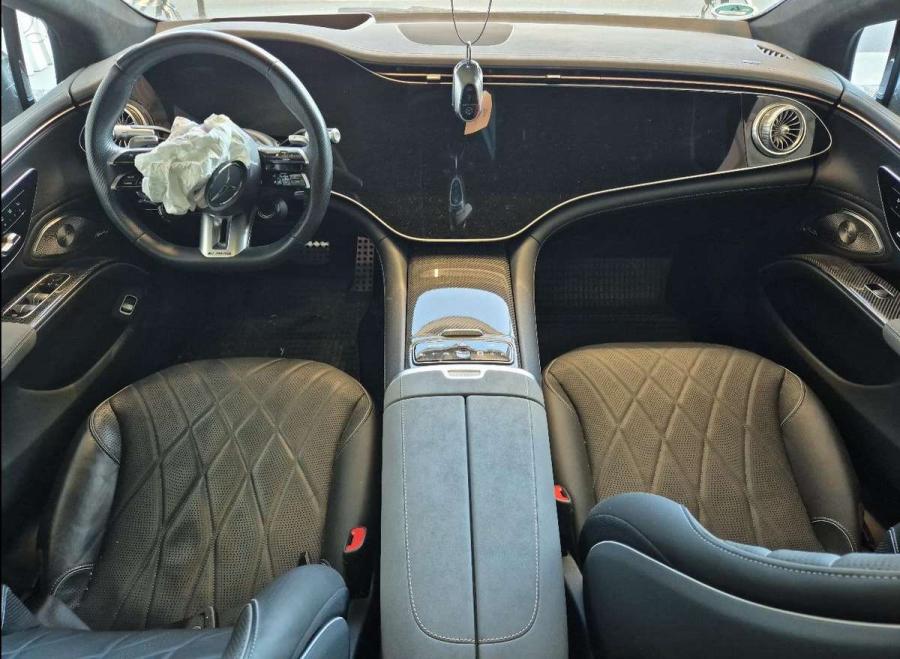 Melns Mercedes-Benz EQS 2024 Klaipėda, ar dzinēja tilpumu 0.00 L un nobraukumu 16 tūkst. km par 23300 €, foto 6 vietnē AUTOMOTO.COM.LV