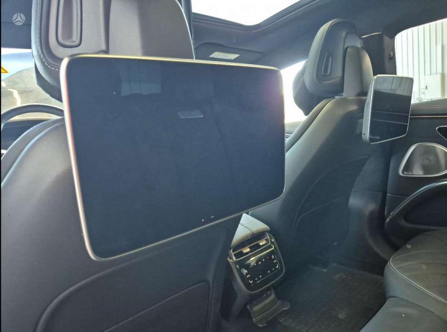 Melns Mercedes-Benz EQS 2024 Klaipėda, ar dzinēja tilpumu 0.00 L un nobraukumu 16 tūkst. km par 23300 €, foto 14 vietnē AUTOMOTO.COM.LV