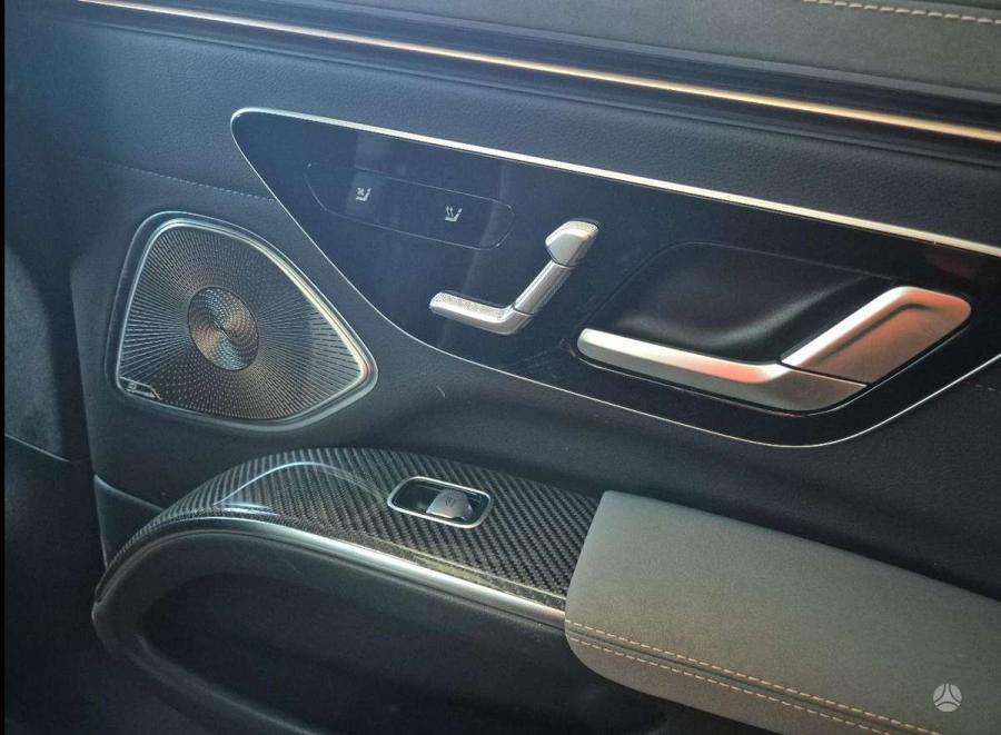 Melns Mercedes-Benz EQS 2024 Klaipėda, ar dzinēja tilpumu 0.00 L un nobraukumu 16 tūkst. km par 23300 €, foto 17 vietnē AUTOMOTO.COM.LV