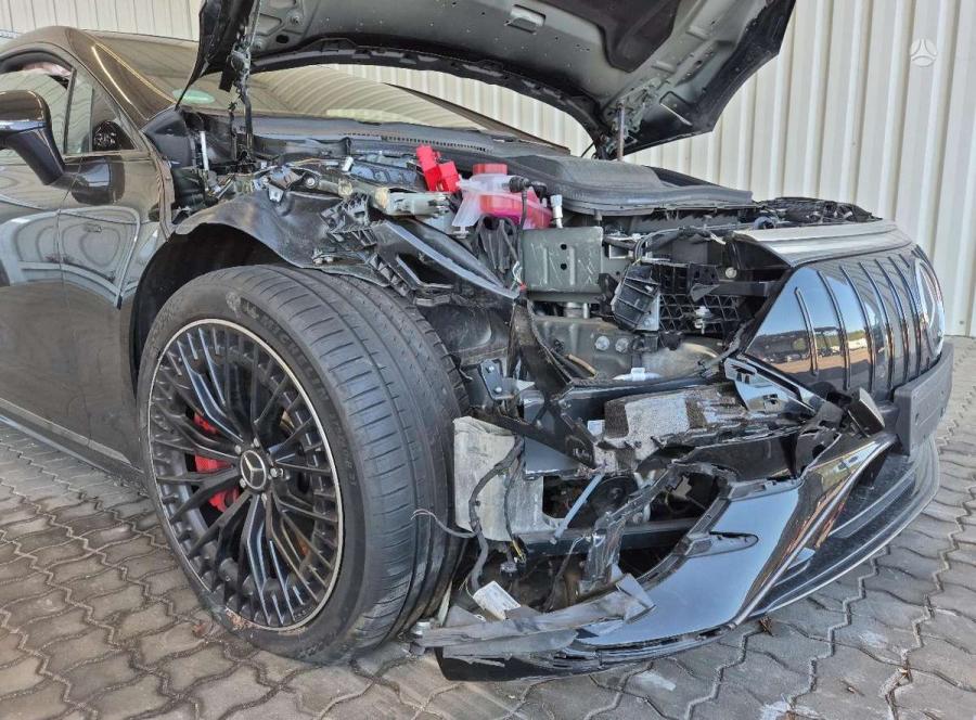 Melns Mercedes-Benz EQS 2024 Klaipėda, ar dzinēja tilpumu 0.00 L un nobraukumu 16 tūkst. km par 23300 €, foto 20 vietnē AUTOMOTO.COM.LV