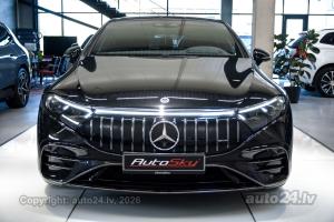 Black Mercedes-Benz EQS 2022 in Tallinn, with an engine capacity of 0.00 L and mileage of 25 thousand km for 79900 €, photo 7 on AUTOMOTO.COM.LV