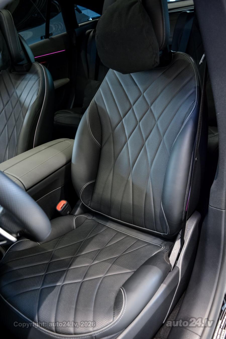 Black Mercedes-Benz EQS 2022 in Tallinn, with an engine capacity of 0.00 L and mileage of 25 thousand km for 79900 €, photo 9 on AUTOMOTO.COM.LV
