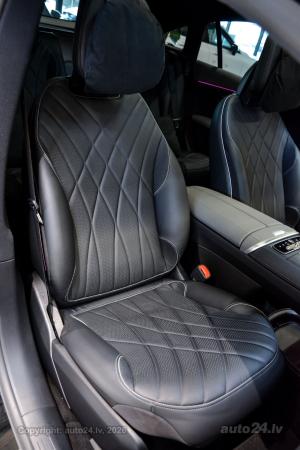 Black Mercedes-Benz EQS 2022 in Tallinn, with an engine capacity of 0.00 L and mileage of 25 thousand km for 79900 €, photo 10 on AUTOMOTO.COM.LV