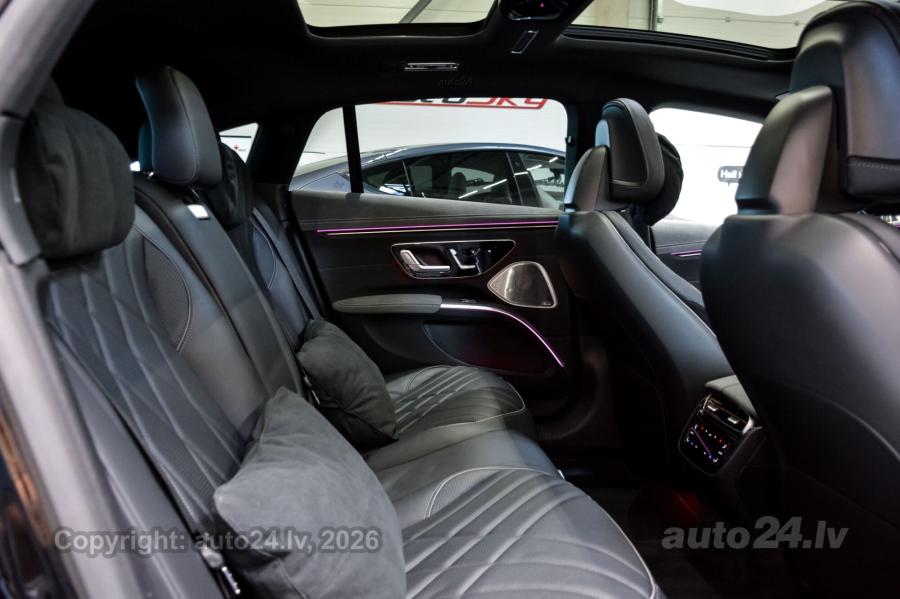 Black Mercedes-Benz EQS 2022 in Tallinn, with an engine capacity of 0.00 L and mileage of 25 thousand km for 79900 €, photo 11 on AUTOMOTO.COM.LV