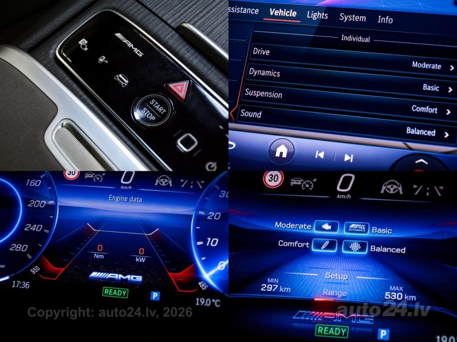 Black Mercedes-Benz EQS 2022 in Tallinn, with an engine capacity of 0.00 L and mileage of 25 thousand km for 79900 €, photo 16 on AUTOMOTO.COM.LV