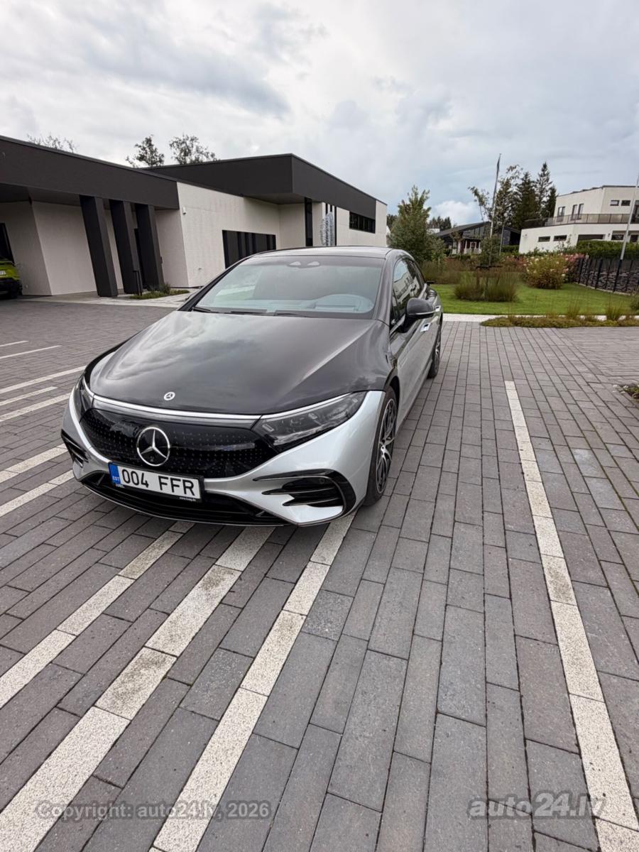 Melns Mercedes-Benz EQS 2022 Tartu, ar dzinēja tilpumu 0.00 L un nobraukumu 50 tūkst. km par 72000 €, foto 4 vietnē AUTOMOTO.COM.LV