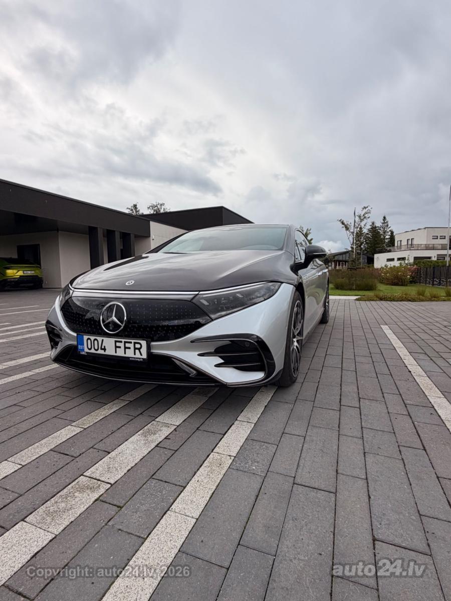 Melns Mercedes-Benz EQS 2022 Tartu, ar dzinēja tilpumu 0.00 L un nobraukumu 50 tūkst. km par 72000 €, foto 6 vietnē AUTOMOTO.COM.LV